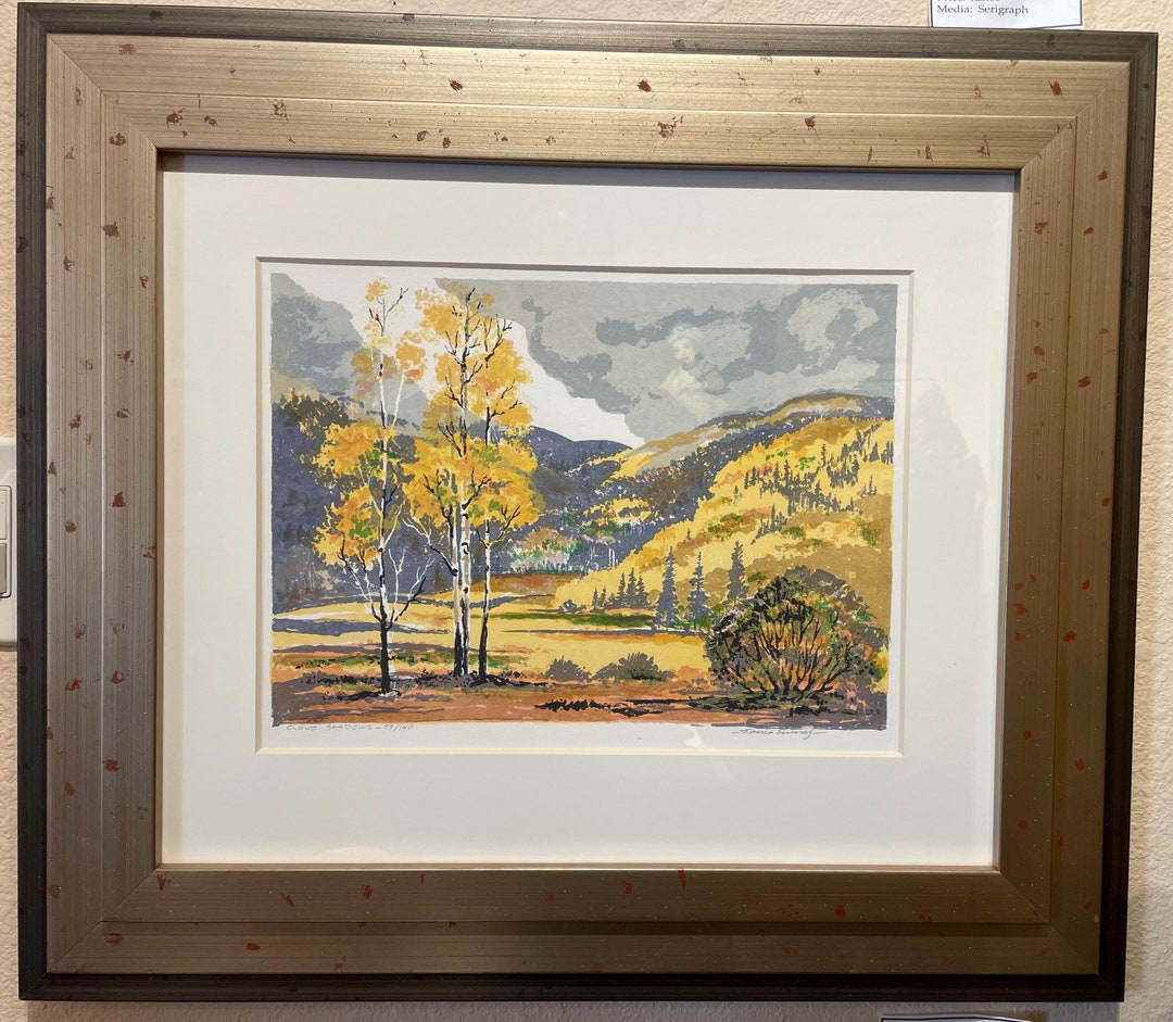 Cloud Shadows Serigraph by Louie Ewing - Etsy