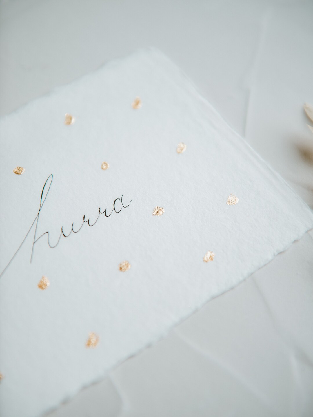 Card 'hurra' I Birthday I Wedding I Birth I Baptism I Handmade Paper I ...