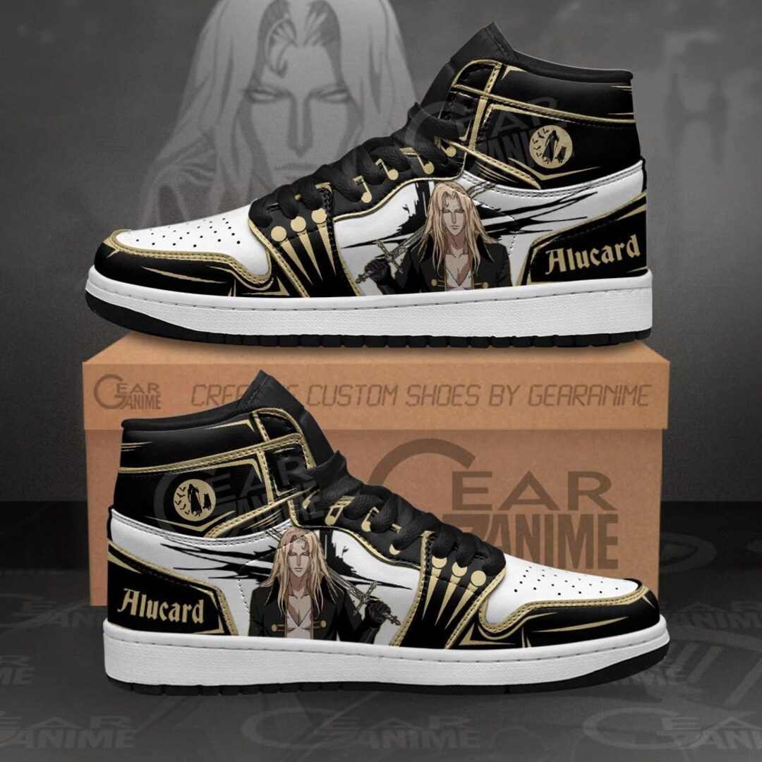 Castlevania Alucard Sneakers Custom Shoes JDH0086 - Etsy