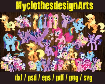 My Little Pony Svg | Etsy