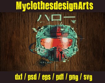 Halo Svg File - Etsy