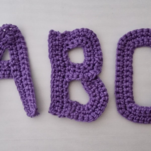 Crochet Alphabet - Etsy UK