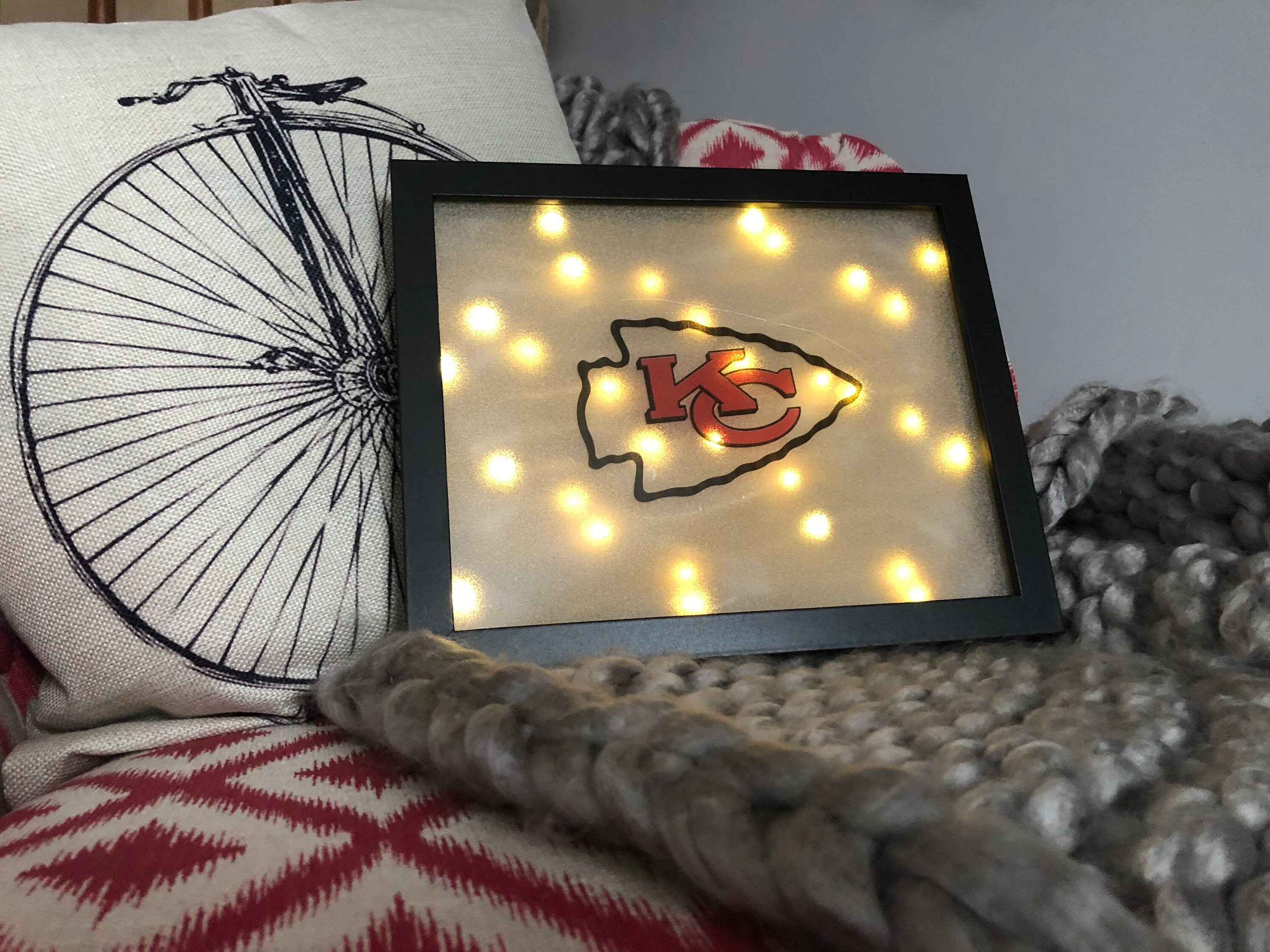 Kansas City Light Up Shadow Box - Etsy.de