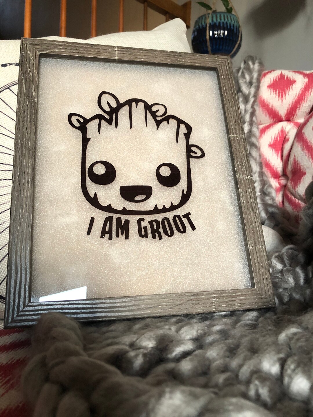 I Am Groot Light up Shadow Box - Etsy