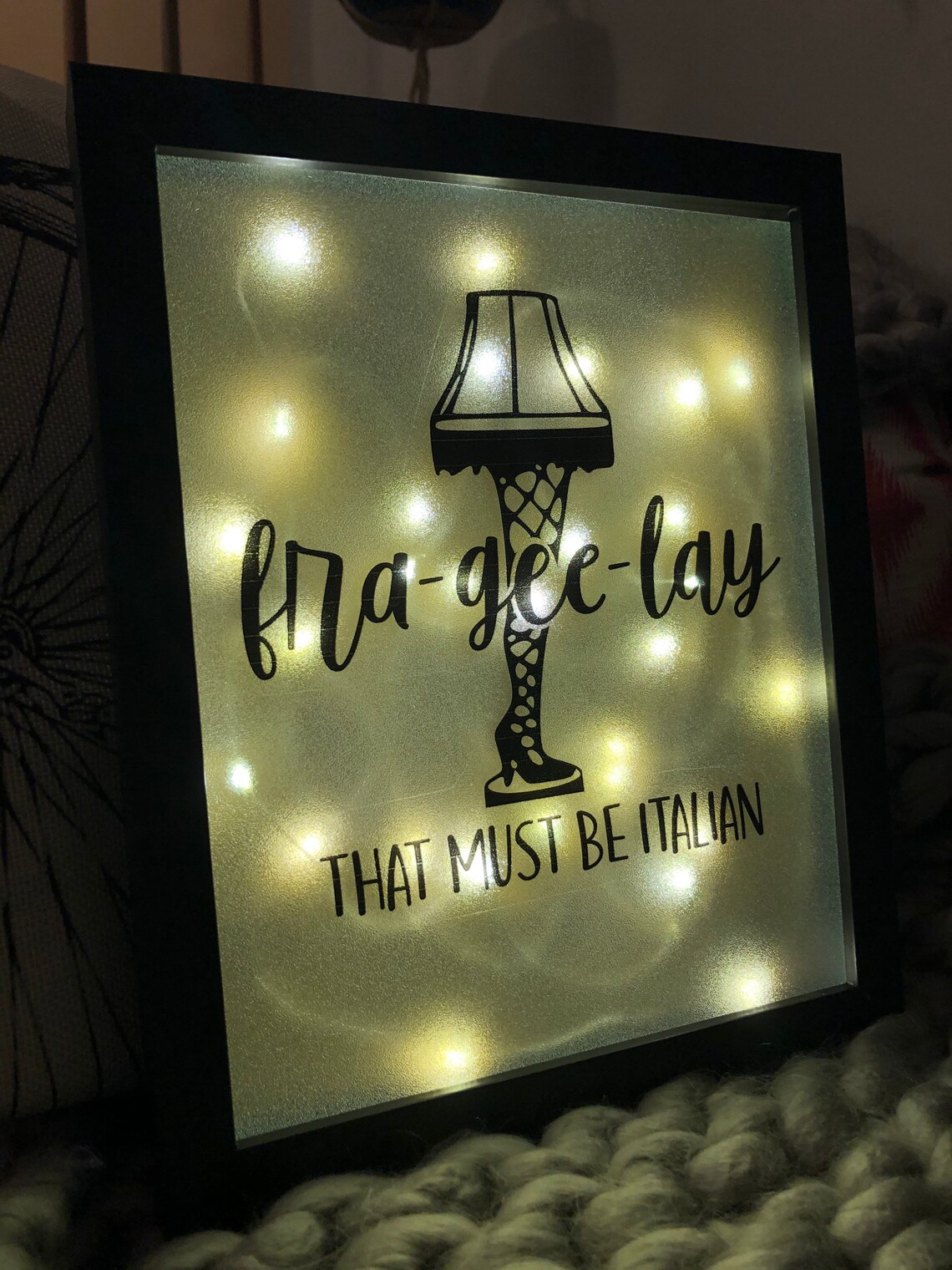 Fraygeelay Light up Shadow Box - Etsy