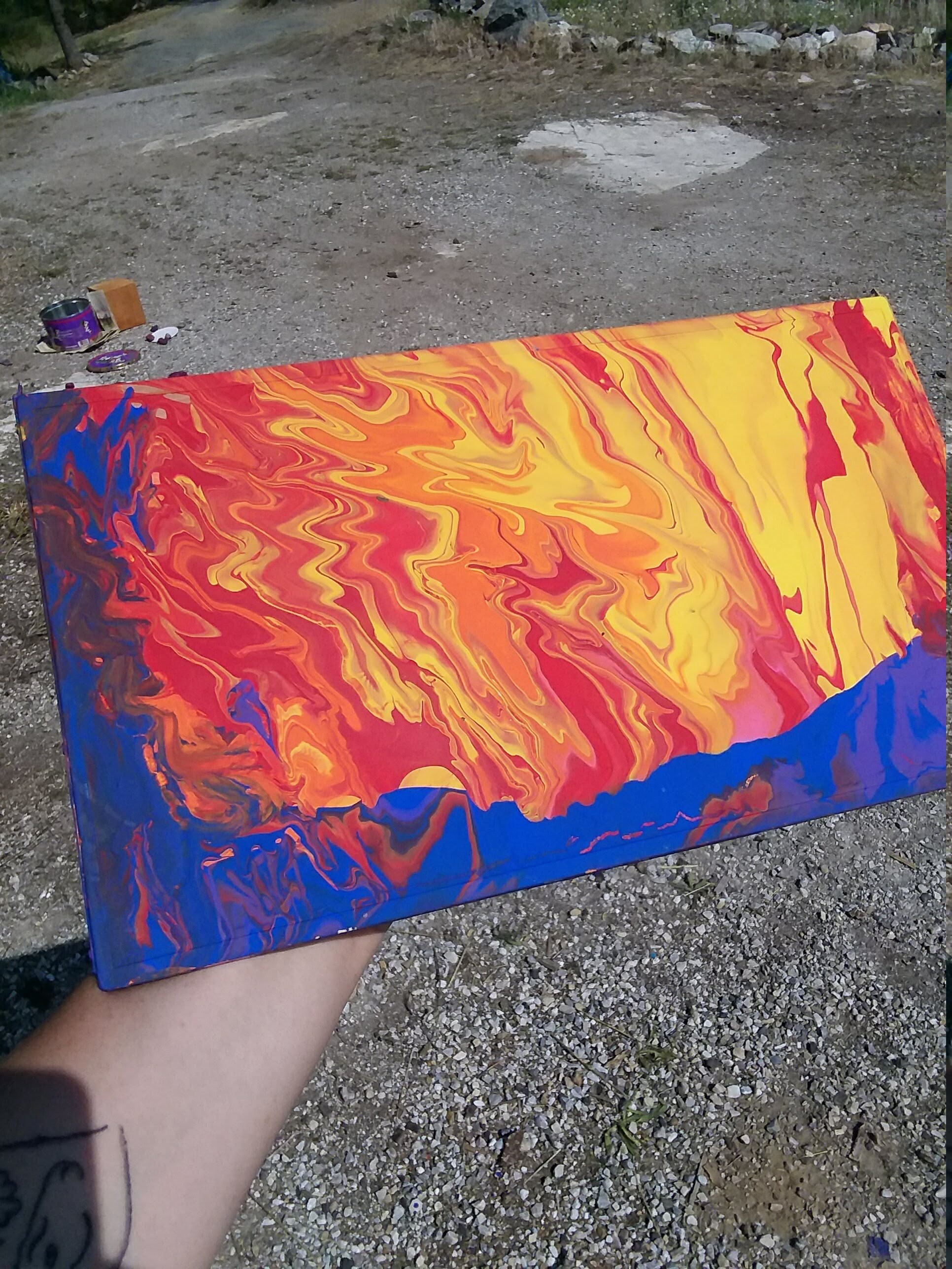 Computer Lava Drip Art - Etsy