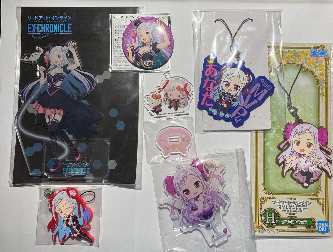 Official SAO Yuna Merch Lot - Etsy