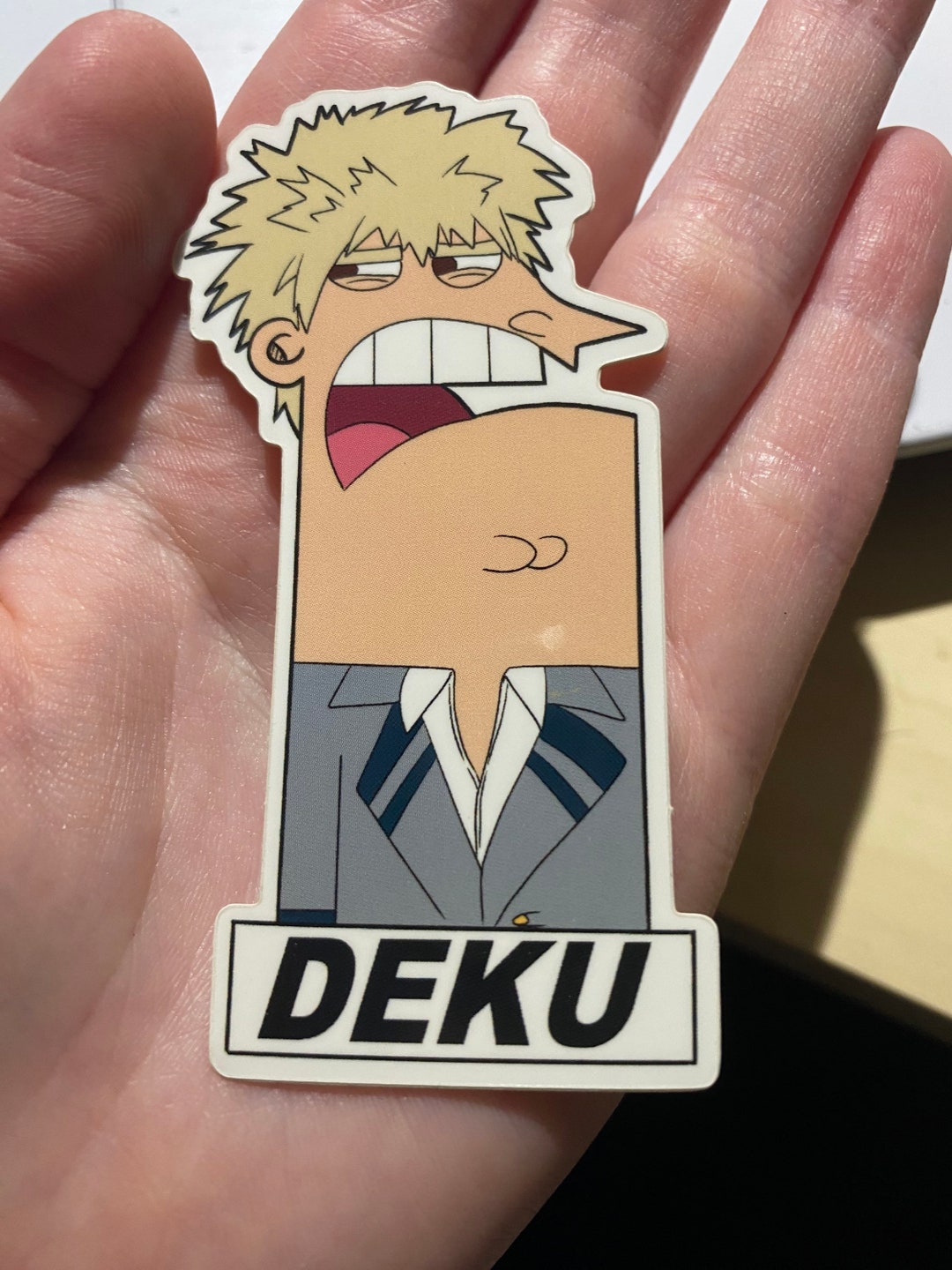 Bakugo Dinkleberg Meme Sticker - Etsy