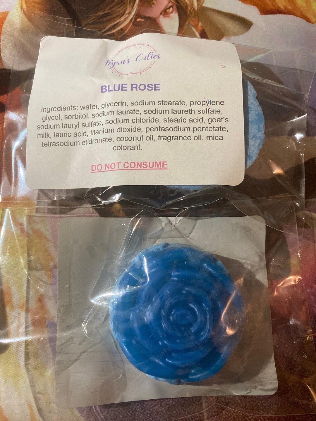 Anime Soap Soap Art Online Collection BLUE ROSE - Etsy