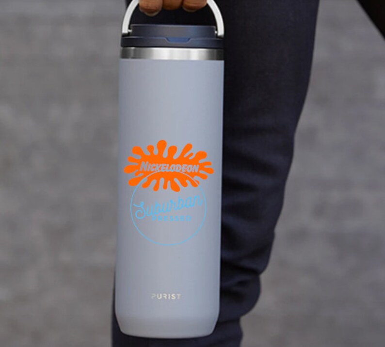 Splat Decal Orange Nickelodeon Sticker Nick at Nite | Etsy