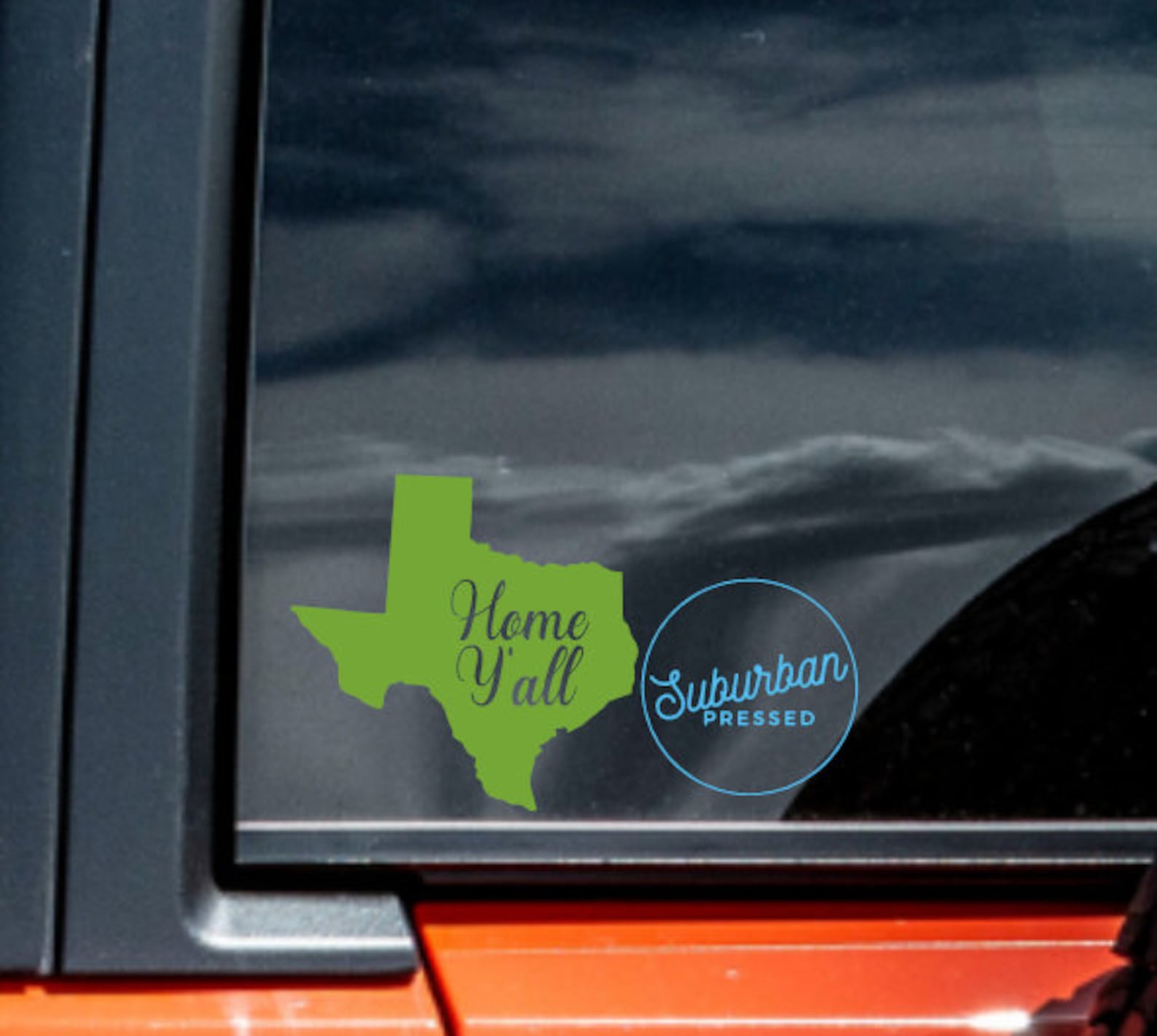 Texas State Sticker Texas State Car Decal Home State Decal | Etsy