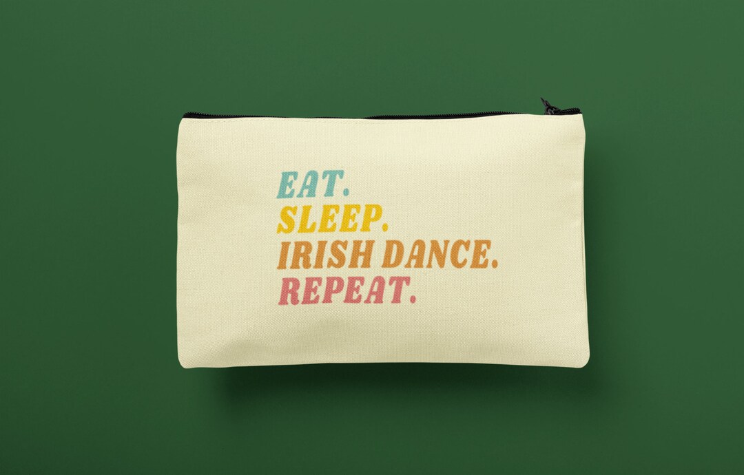 Irish Dance Makeup Bag, Feis Bag, Dance Bag, Makeup Bag, Dance Teacher ...