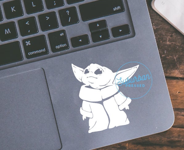 Grogu Sticker Grogu Decal Baby Yoda Decal Baby Yoda - Etsy