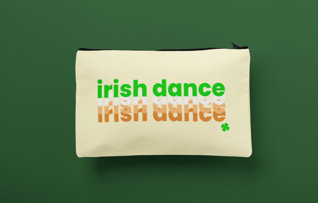 Irish Dance Makeup Bag, Feis Bag, Dance Bag, Makeup Bag, Dance Teacher ...