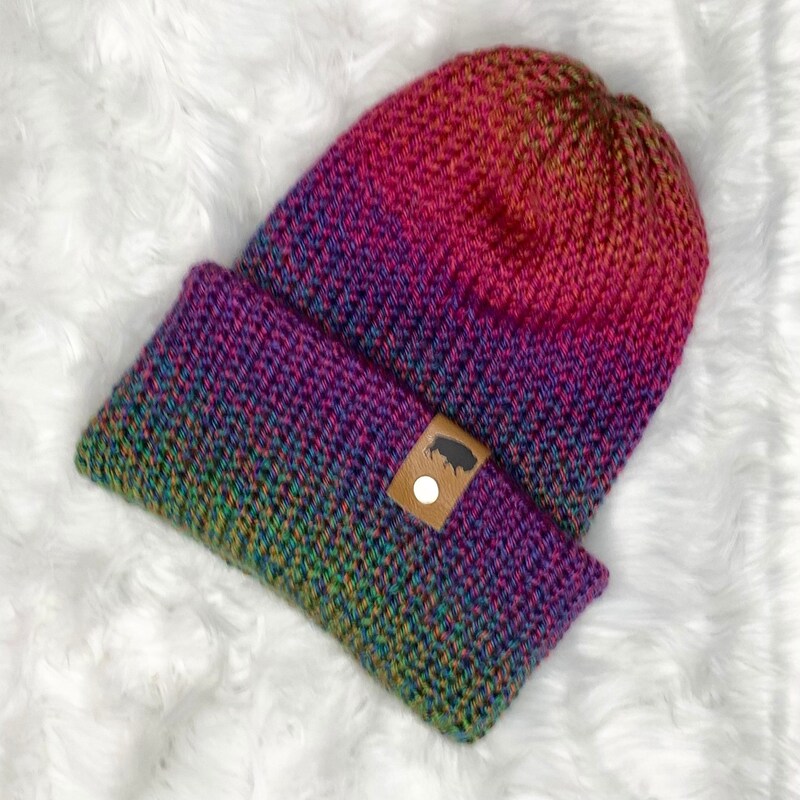 Rainbow Hat - Etsy
