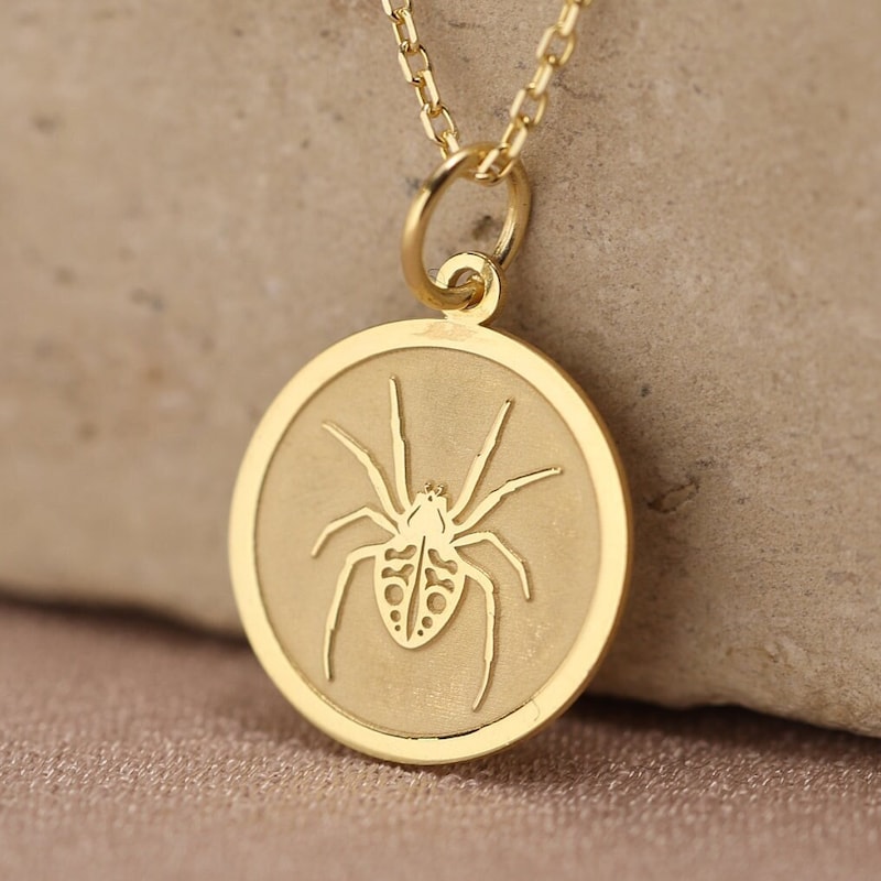 Spider Necklace - Etsy