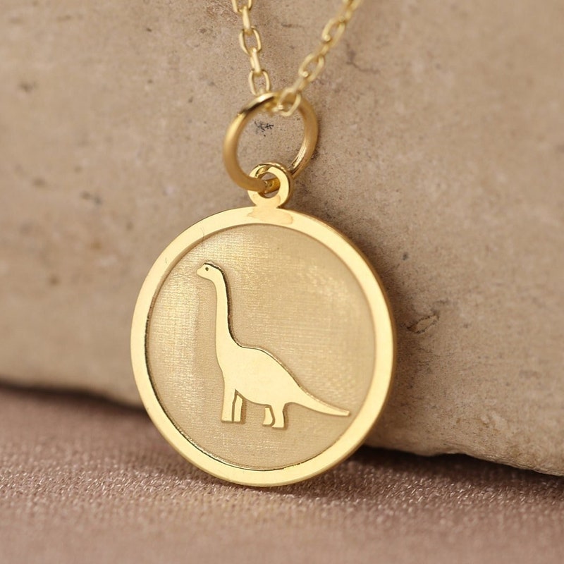 Dinosaur Pendant - Etsy