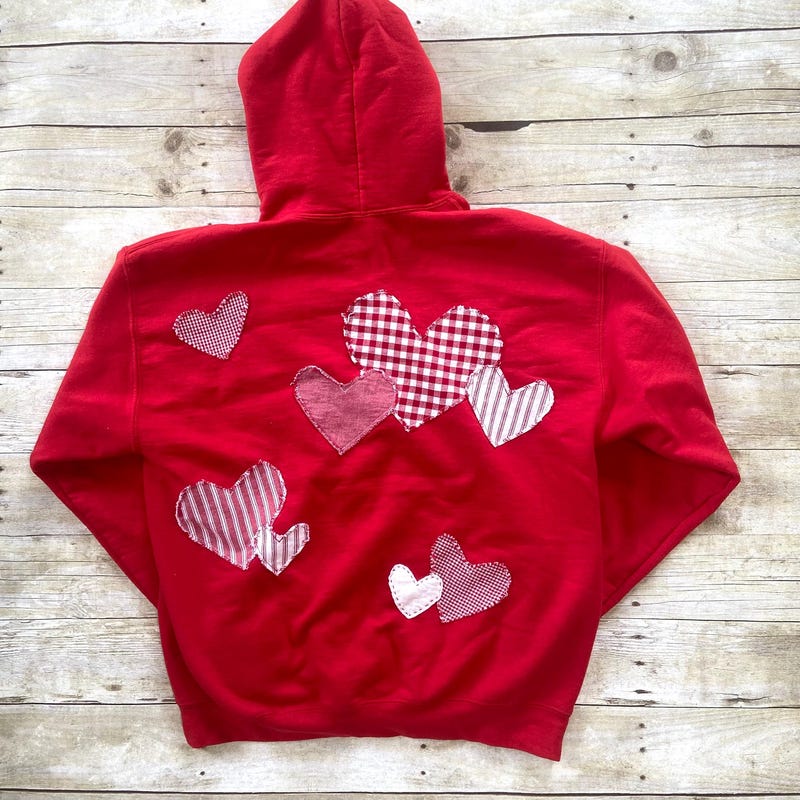 Patchwork Hoodie - Etsy
