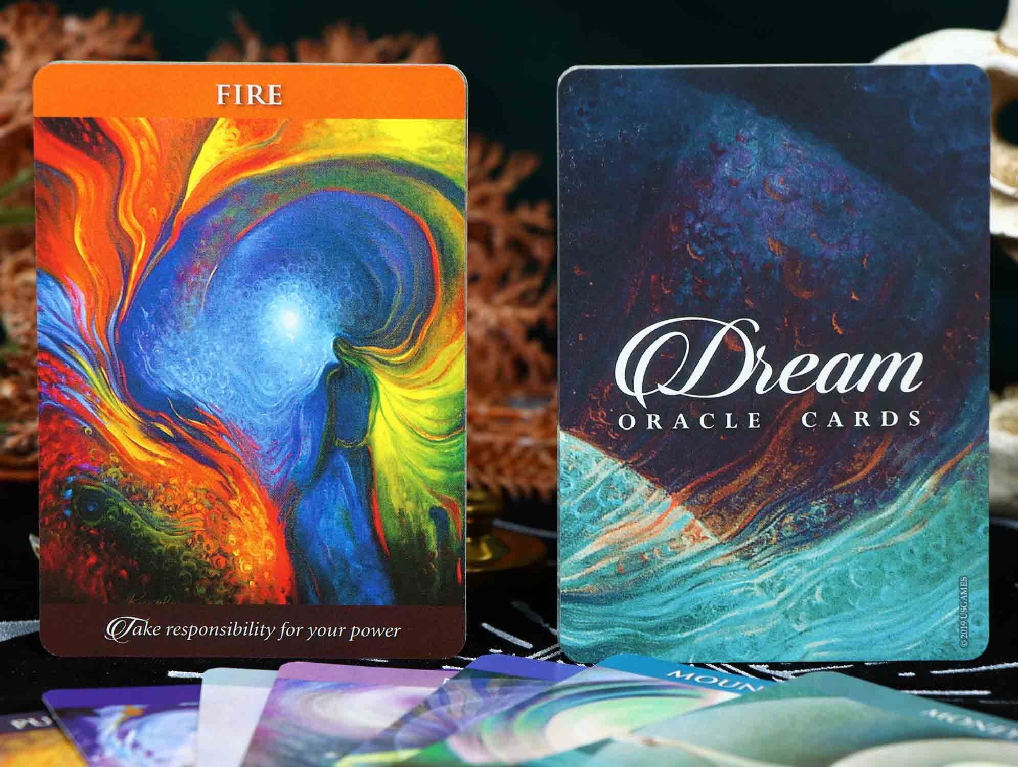Dream Oracle Cards deck / 53 Cards deck with keywords / Dream | Etsy