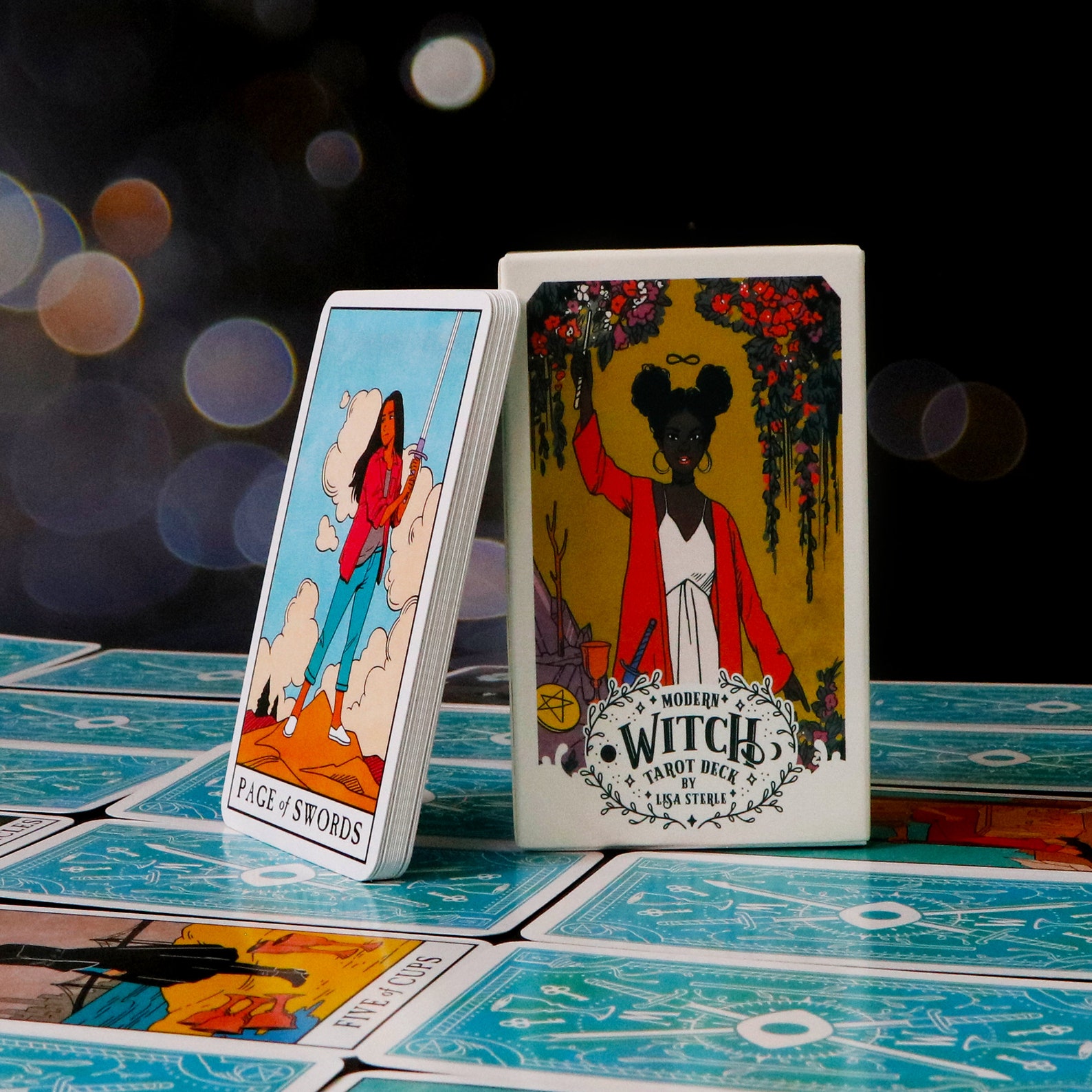 The Modern Witch Tarot Deck 78 Pcs Tarot Cards Witchcraft | Etsy