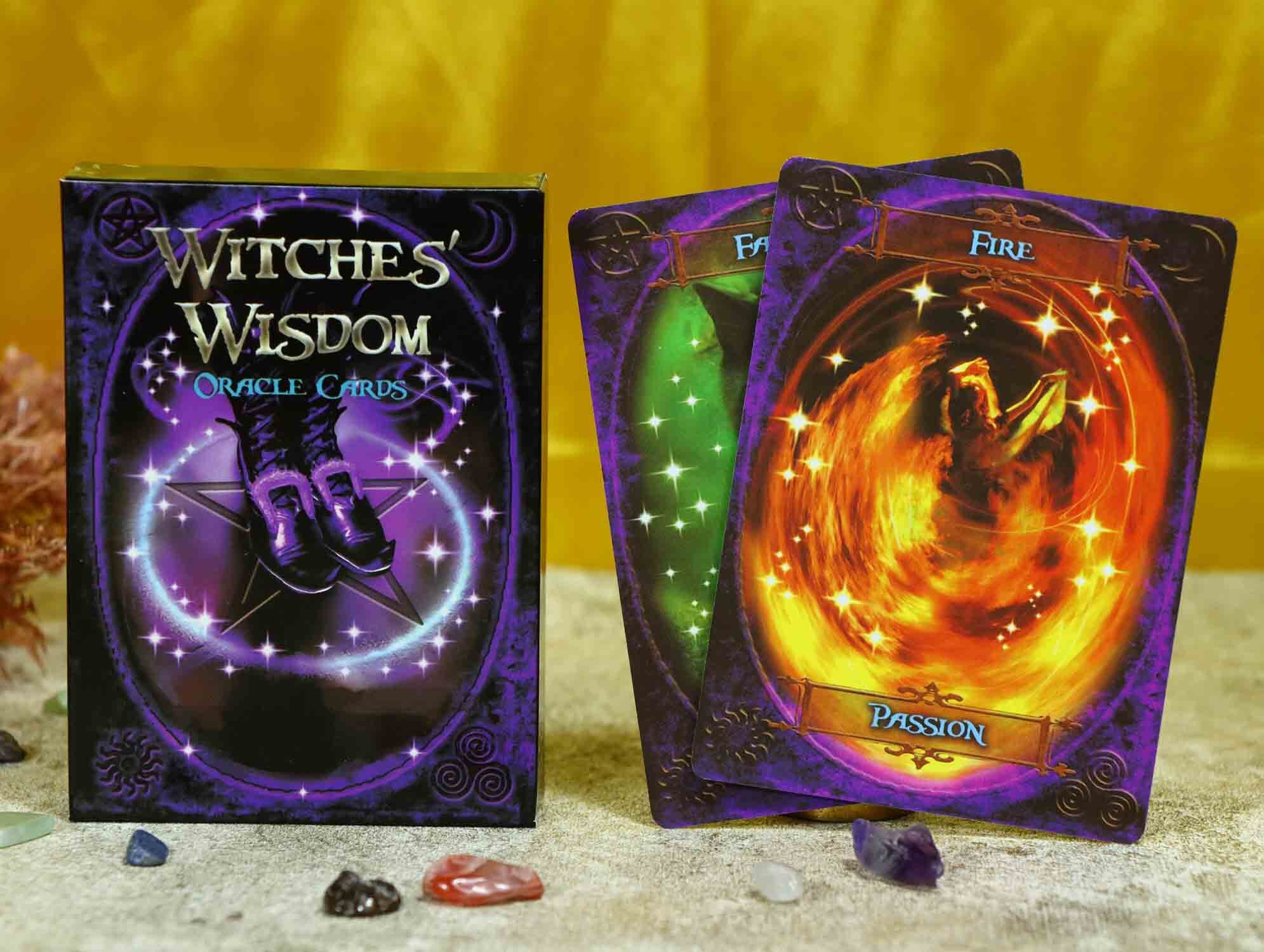 Witches Oracle deck / Witches' Wisdom Oracle Cards tarot | Etsy