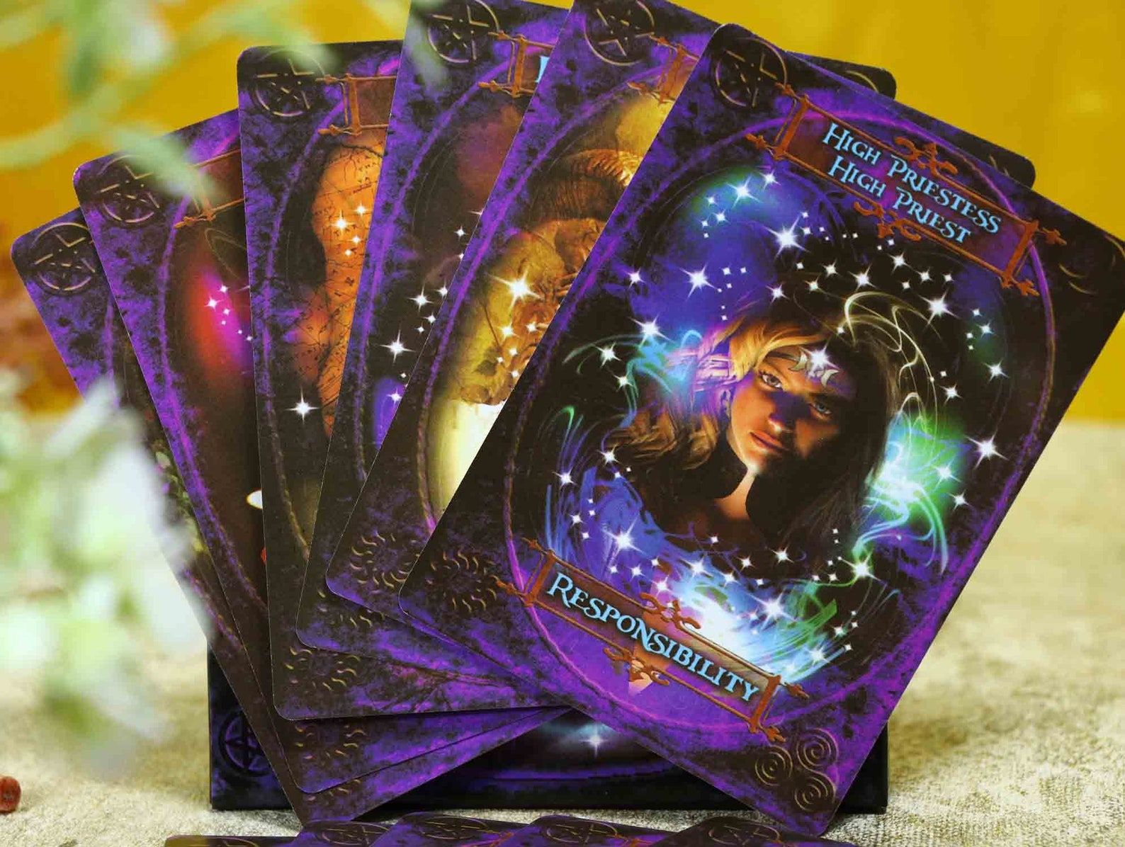 Witches Oracle deck / Witches' Wisdom Oracle Cards tarot | Etsy