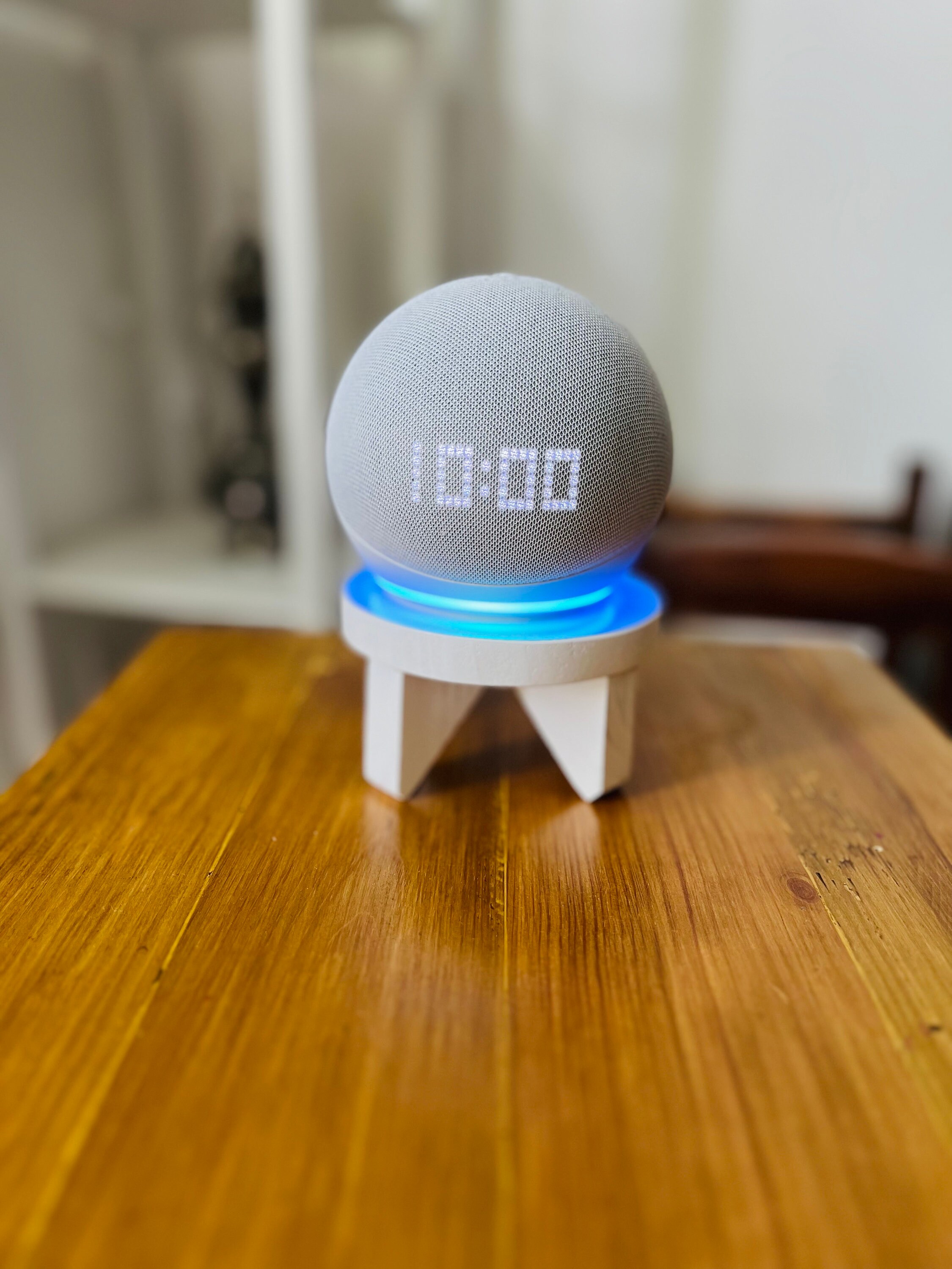 White Amazon Alexa Echo Dot Holder/table - Etsy