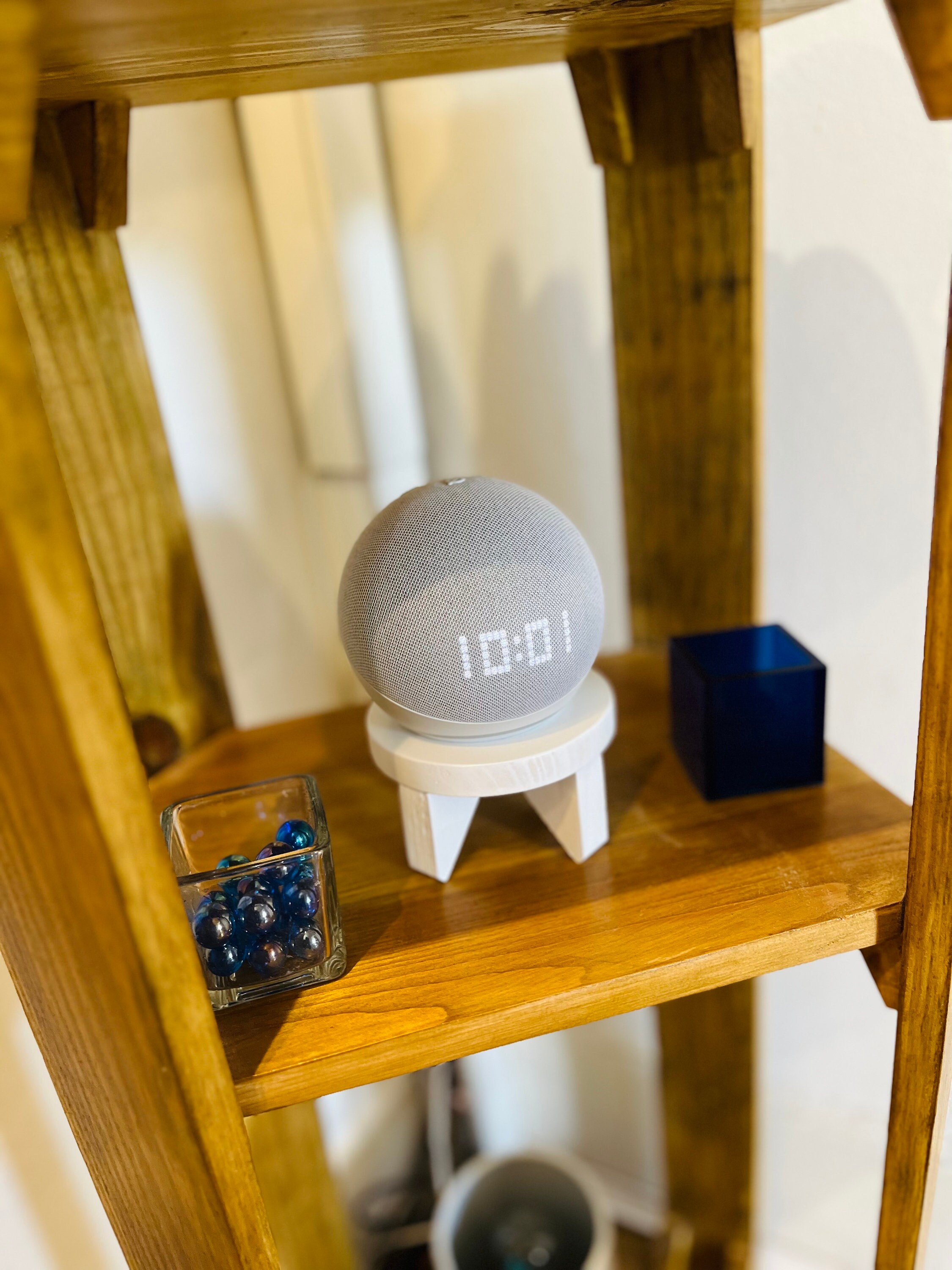 White Amazon Alexa Echo Dot Holder/table - Etsy