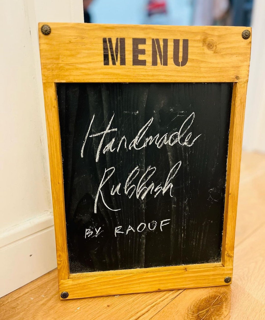 Rustic Menu Board - Etsy