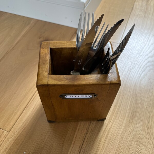 Cutlery Holder - Etsy