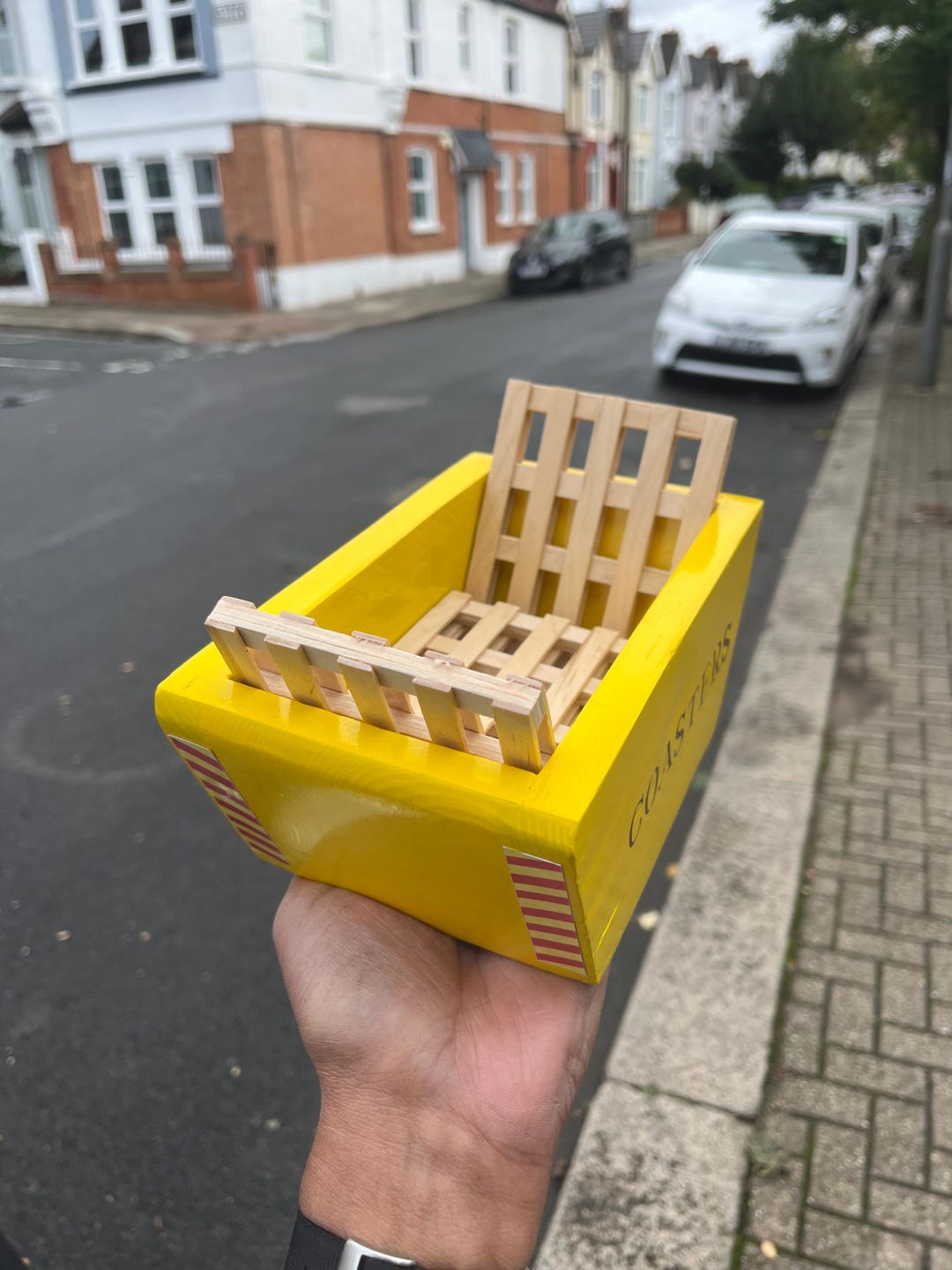 Pallet Skip COASTER Set- Inspired by the Ubiquitous Rubbish Skip Found ...