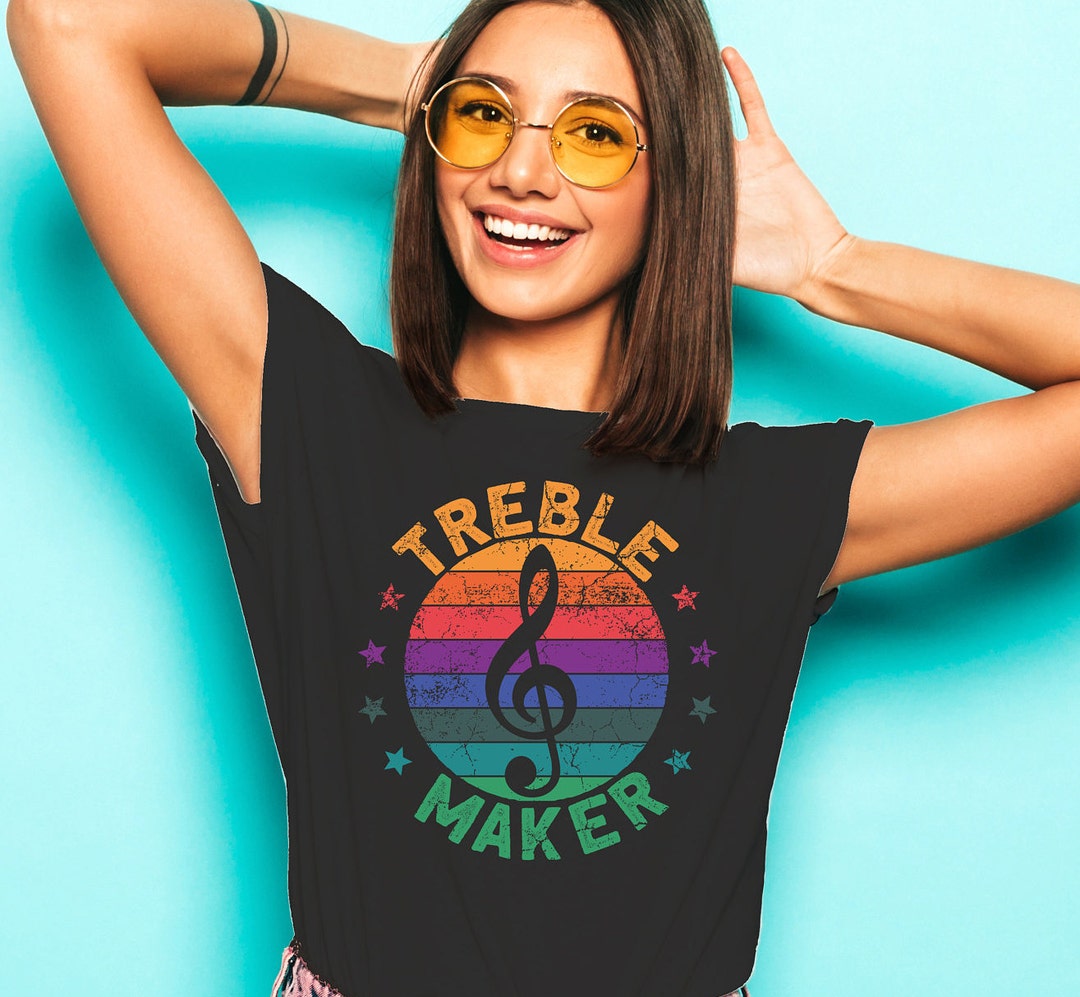 Treble Maker Musician Music Musical Play Instruments Gift T-shirt - Etsy