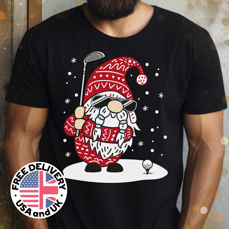 Christmas Golf - Etsy