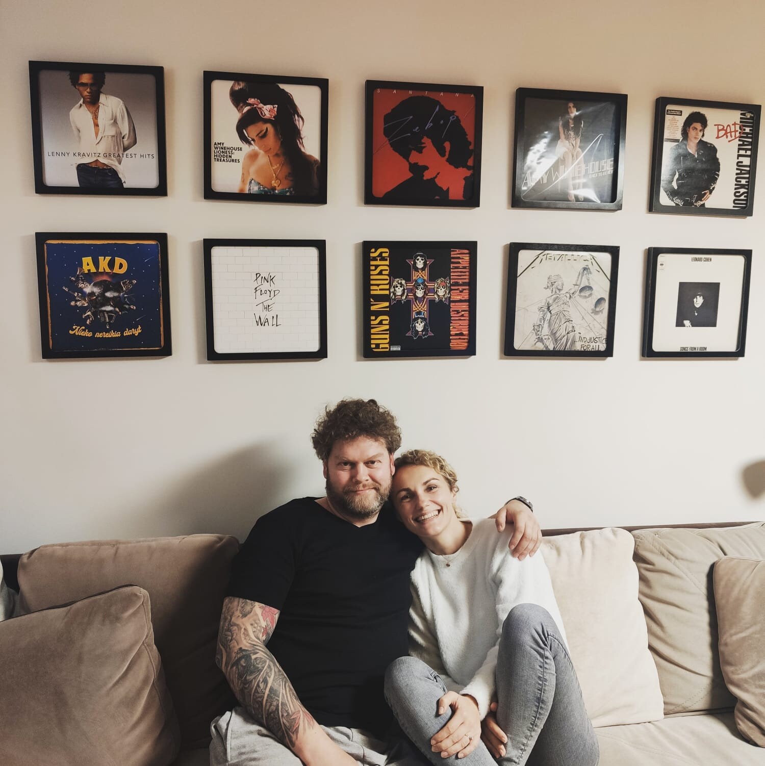 Mozart / Blue Frame Vinyl Record Frame LP Frame Vinyl Wall LP - Etsy