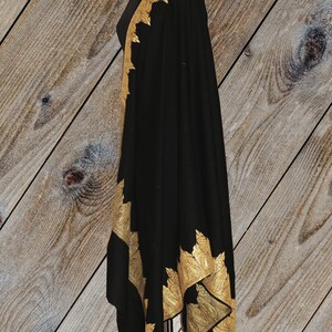 Kashmiri Tilla Embroidery Woolen Shawl, Kashmiri Embroidered Wrap/shawl ...