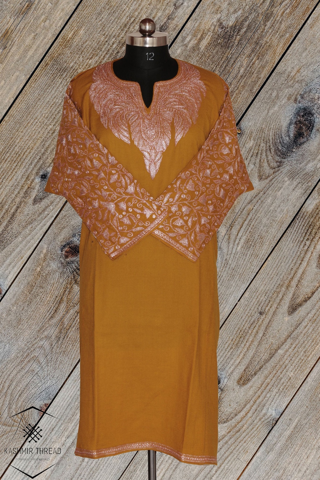 Kashmiri Dress, Embroidery Dress, Pheran Dress, Traditional Clothing ...