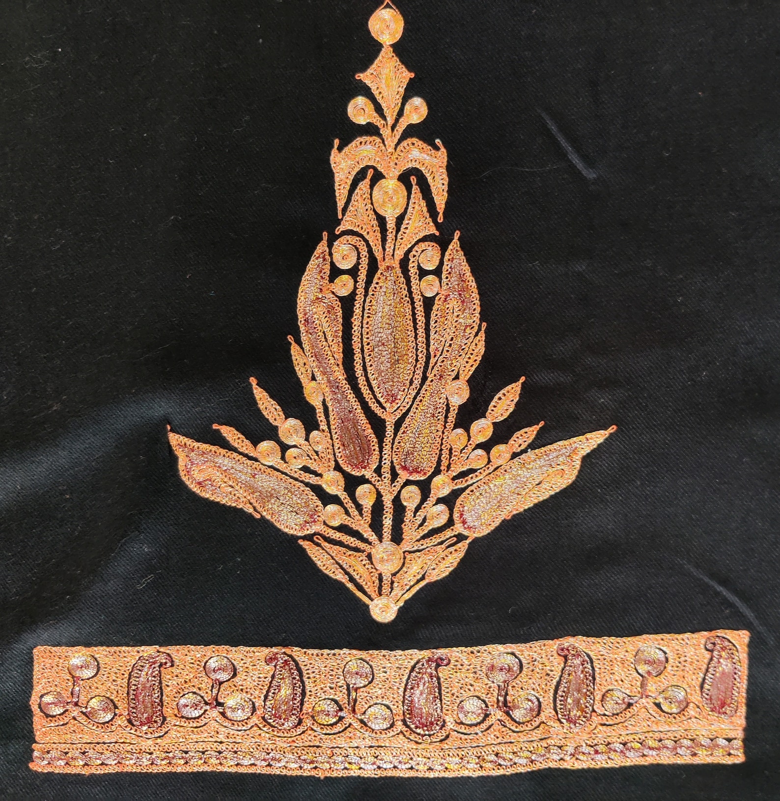 Kashmiri Woolen Suit, Tilla Embroidery Kashmiri Suit, Luxurious Salwar ...