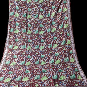 Indian Spring Shawl, Kashmiri Shawl, Kashmiri Wrap, Traditional ...