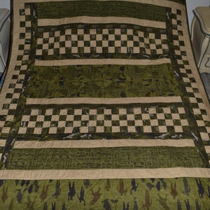 Army Quilt - Etsy