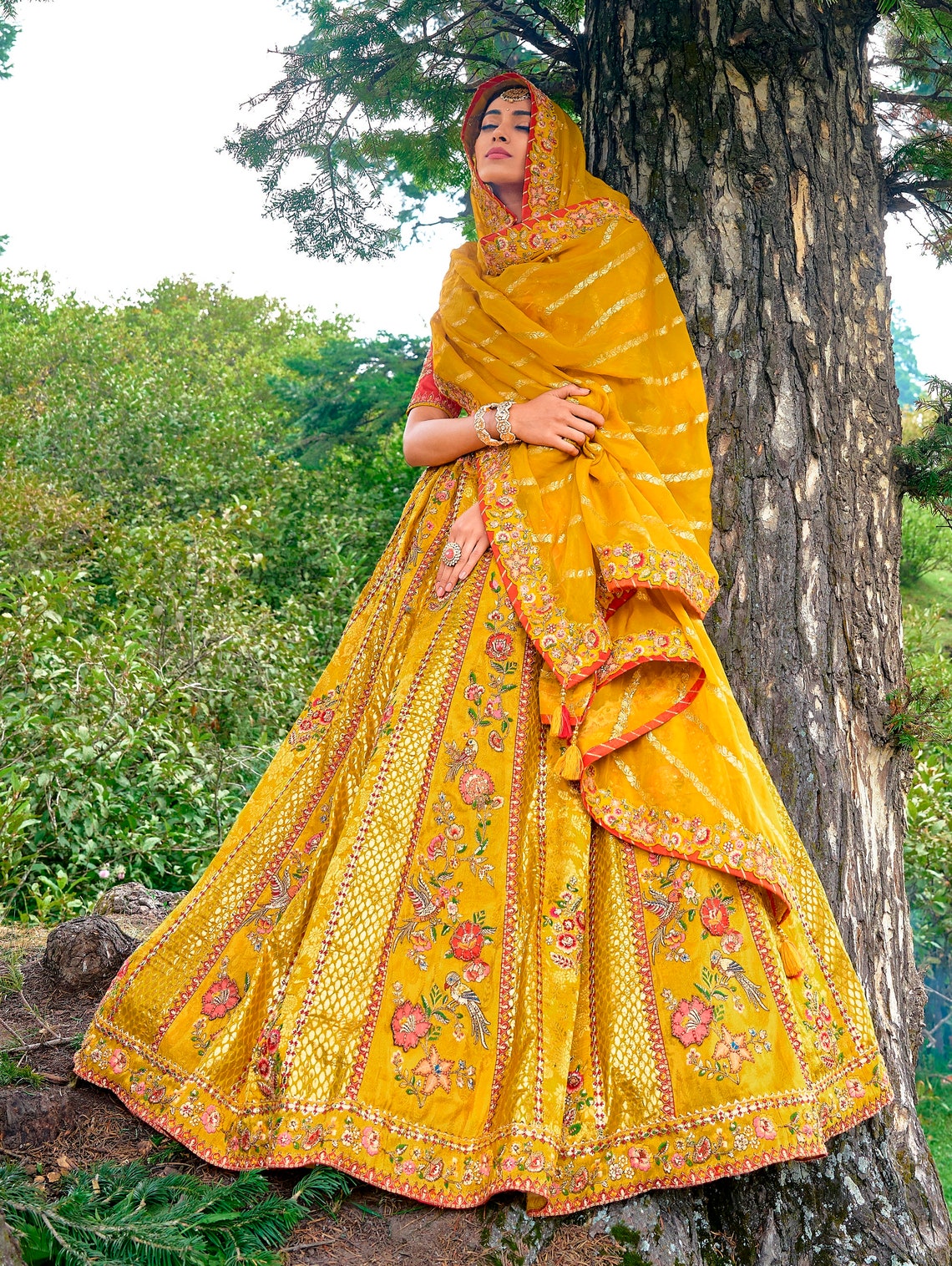 Latest Yellow Color Lehenga Choli Latest Lehenga for Wedding Indian and ...