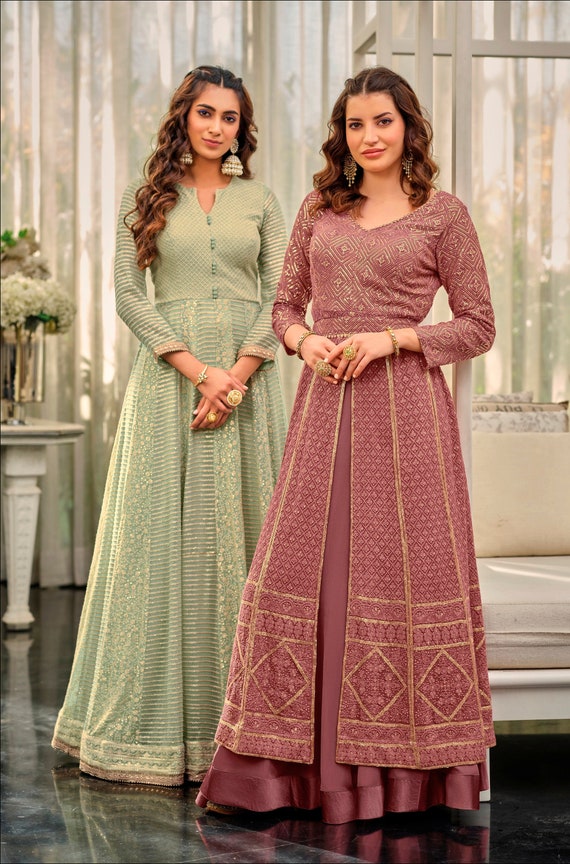 Slit Style Readymade Pakistani Suit Salwar Kameez Wedding - Etsy