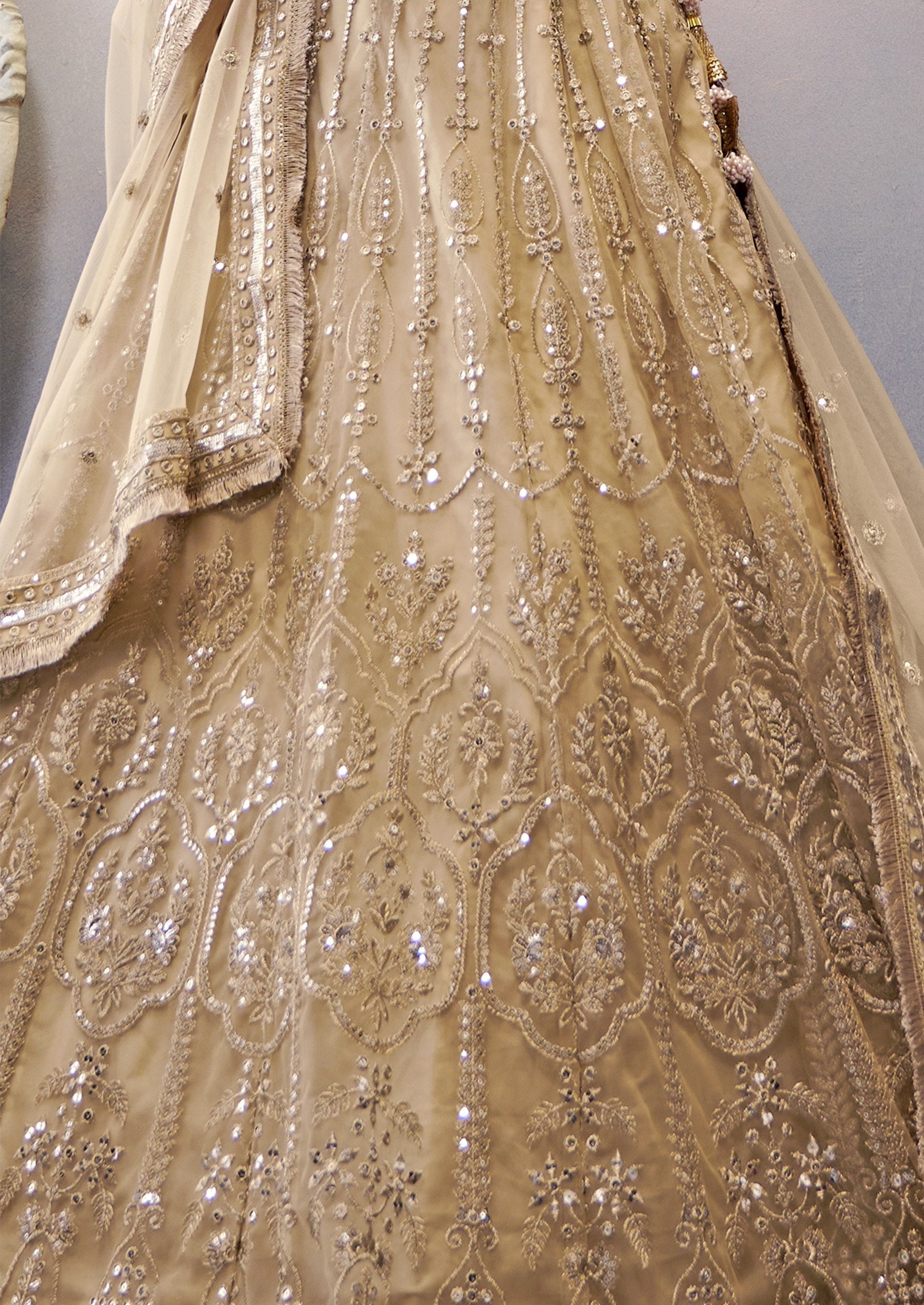 Sabyasachi Designer Cream Color Offwhitelehenga Choli - Etsy