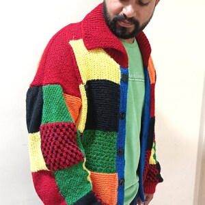 Harry Styles Cardigan,harry Styles Sweater,hand Knitted Harry Styles ...