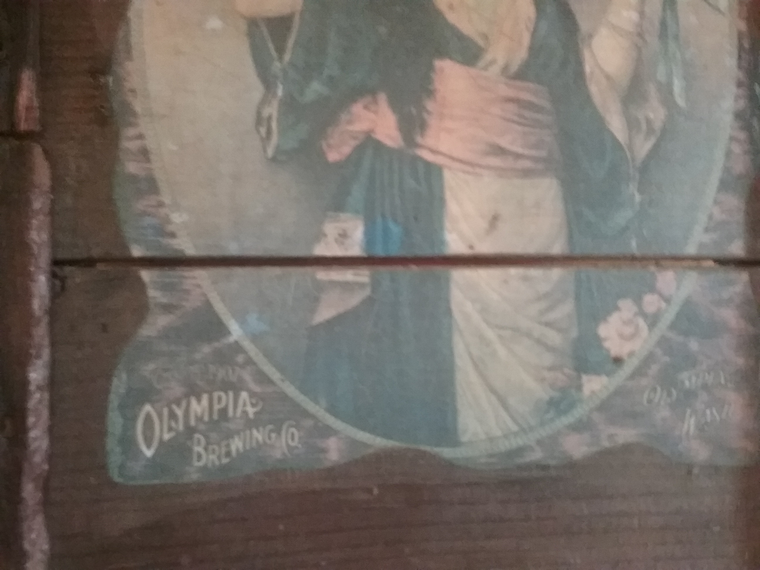 Vintage Olympia Beer Raisin Rack Advertisement / Raisin Drying Board ...