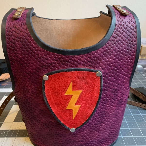 Leather Armor Chest Plate - Etsy