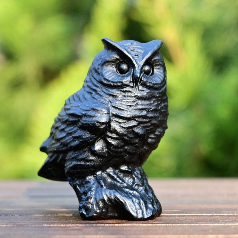 Owl Crystal - Etsy