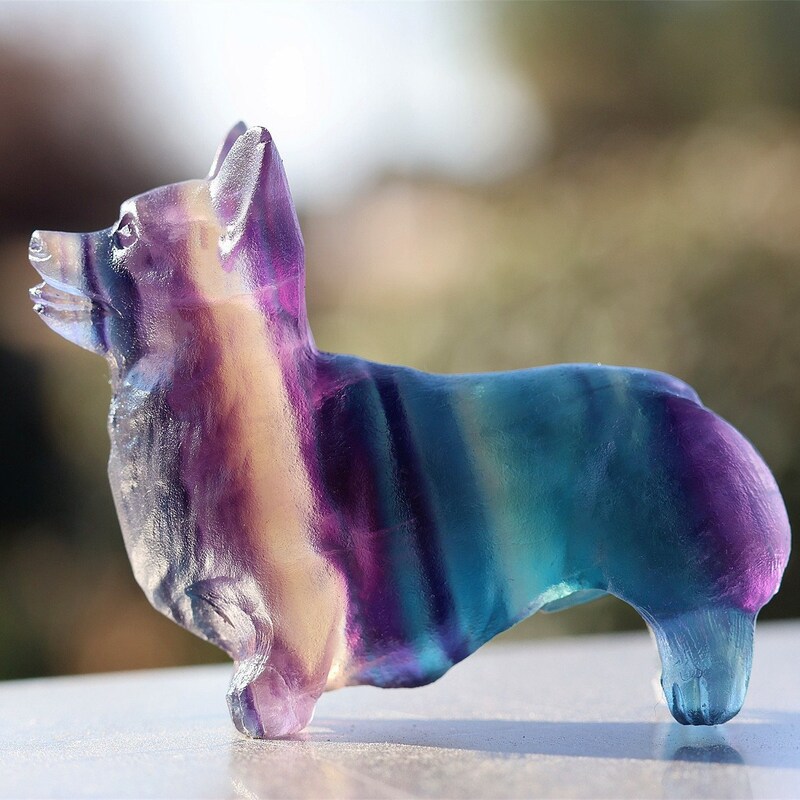 Corgi Statue - Etsy