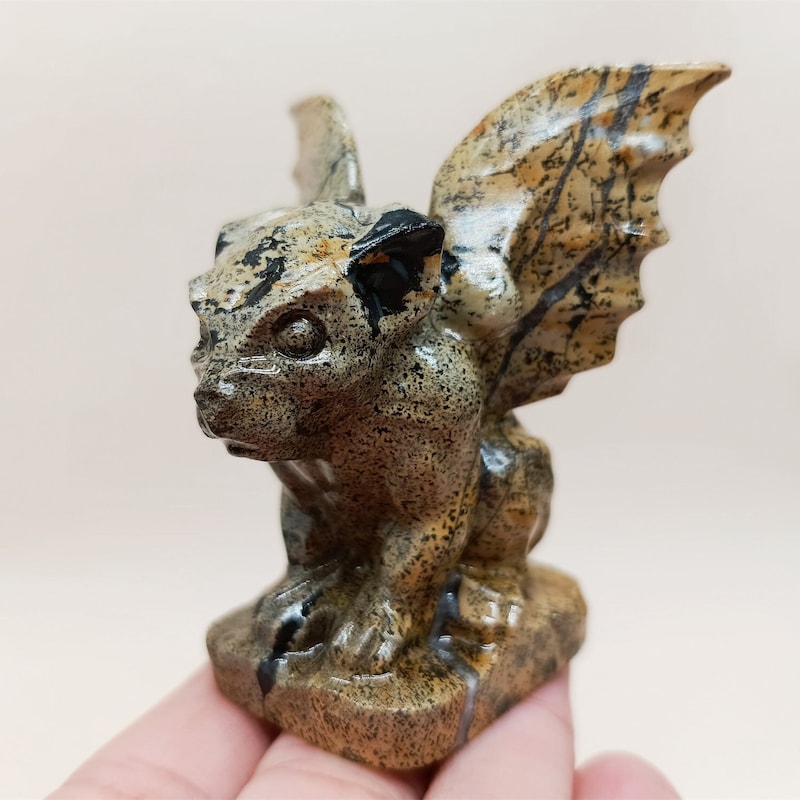 Stone Gargoyle Statue - Etsy