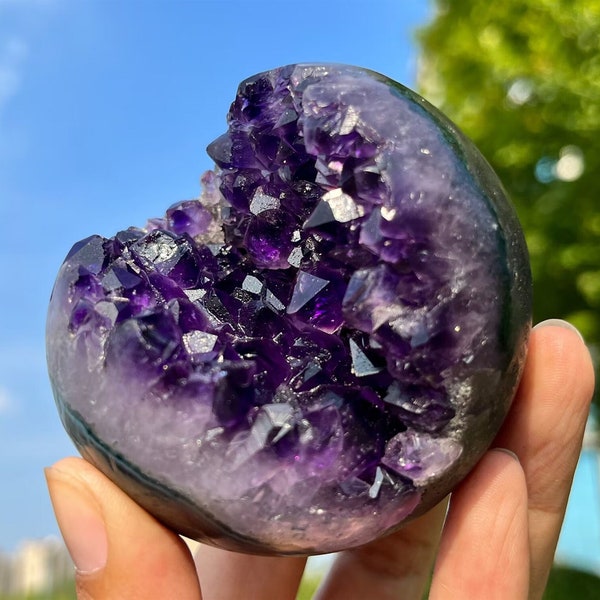 Amethyst Geode - Etsy