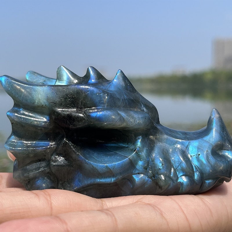 Dragon Crystal Skulls - Etsy